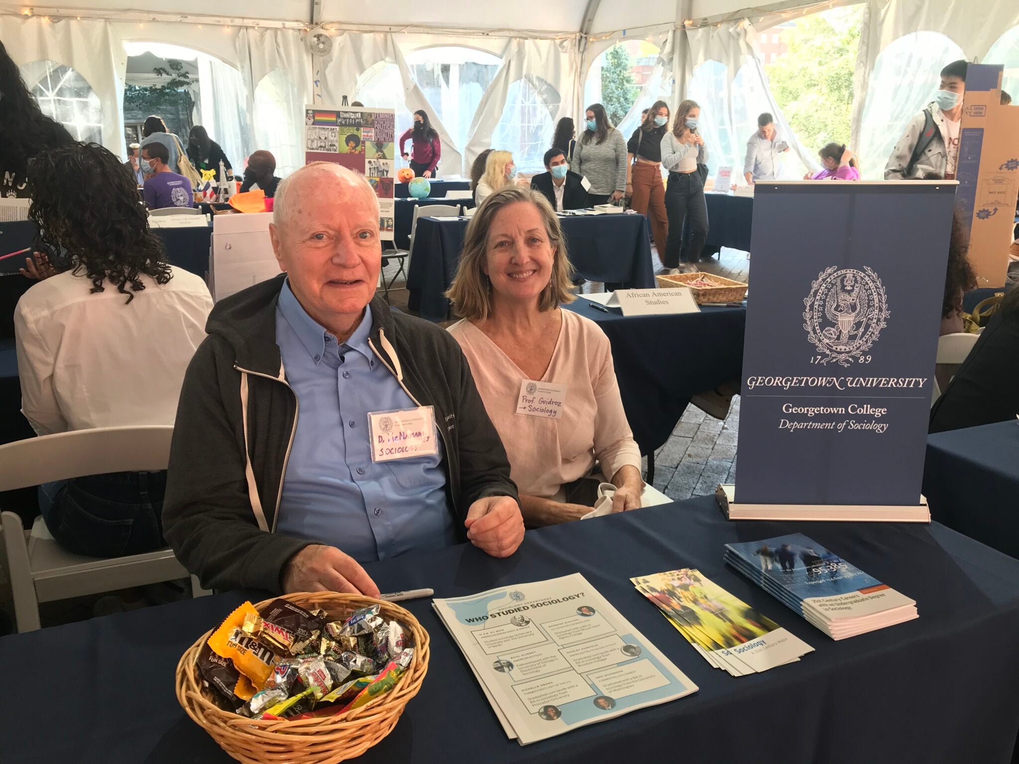 Sociology Department Appears at the Fall 2021 Majors Fair | Department ...